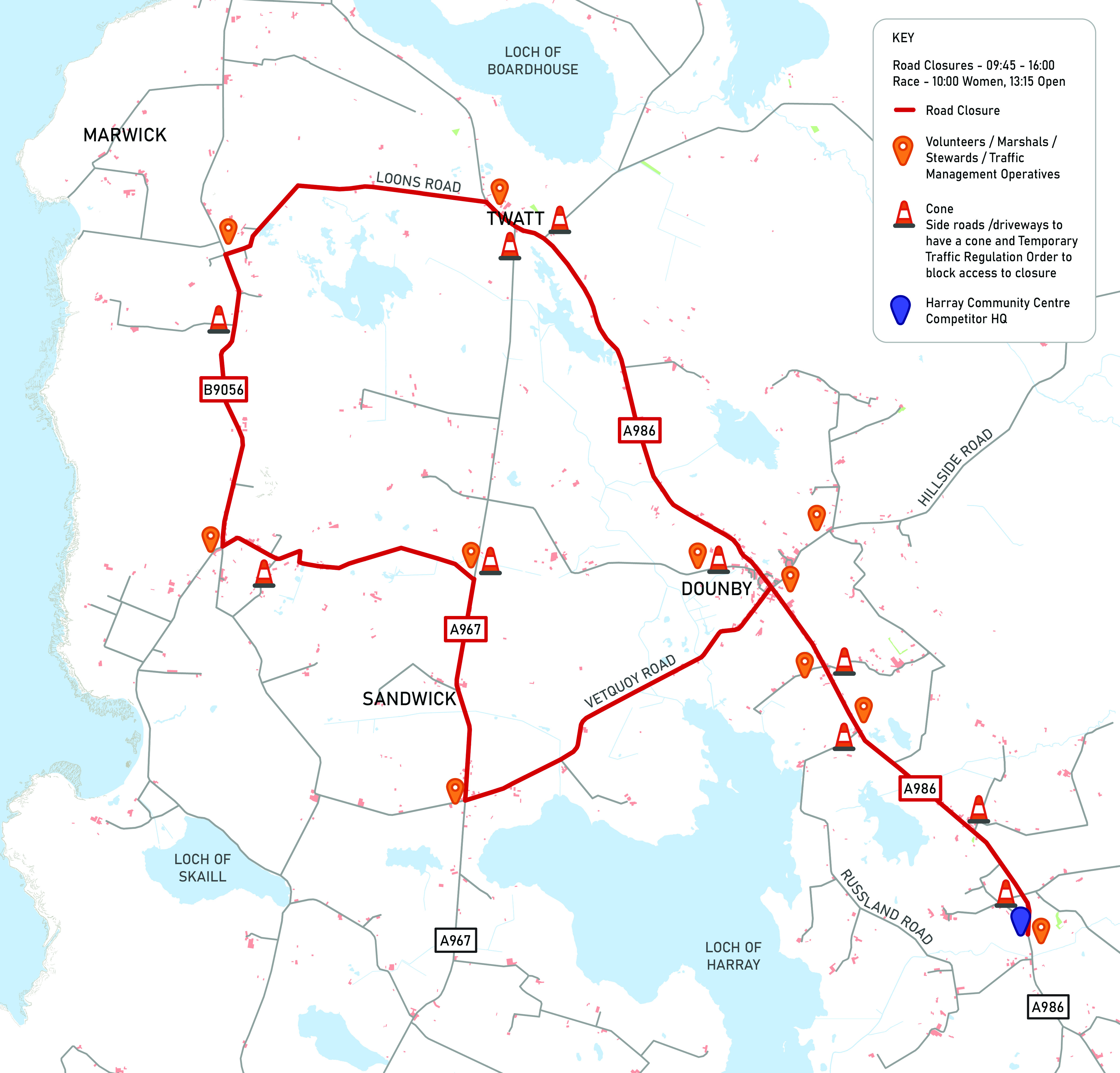 Road Closures and Bus Times: #Orkney2025 – The Orkney News